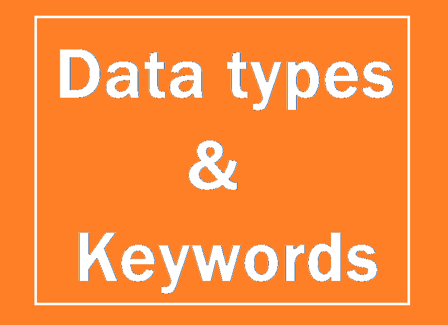 Keywords And Datatypes In C Language 0624